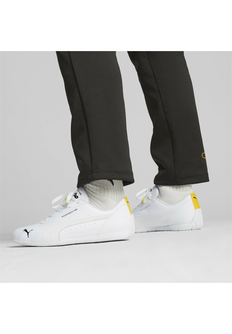 Puma PORSCHE LEGACY NEO CAT-MOTORSPORT - Sneaker low - white lemon ...