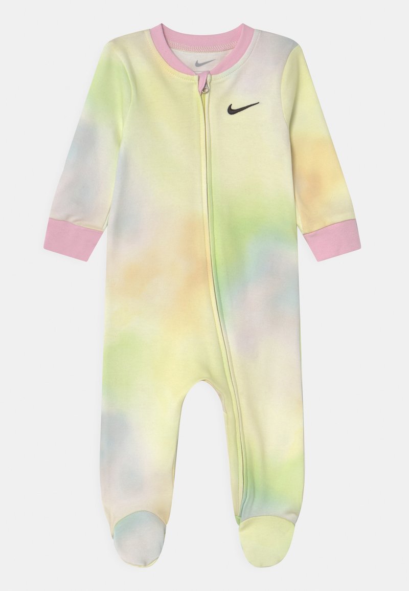 Nike Sportswear AURA FOOTED - Strampler - lemon twist/hellgelb - Zalando.at