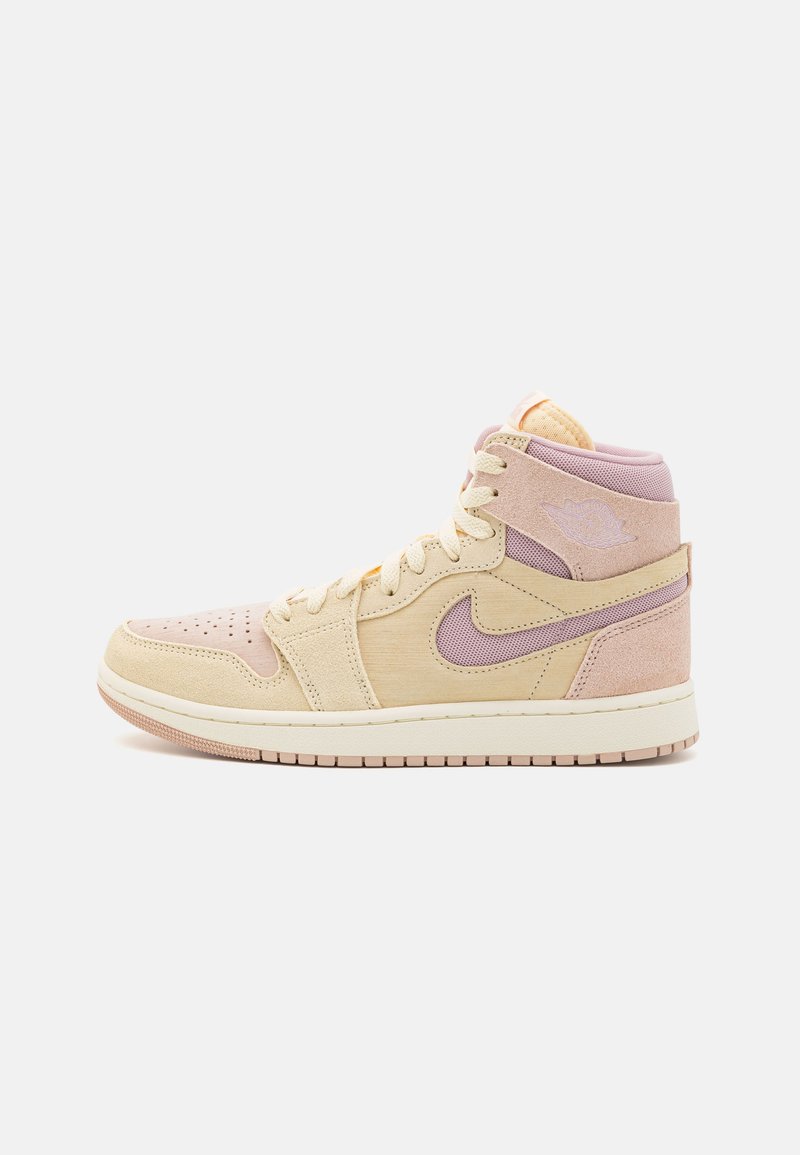 Jordan AIR JORDAN 1 CMFT 2 - High-top trainers - cocnut milk/plum chalk ...