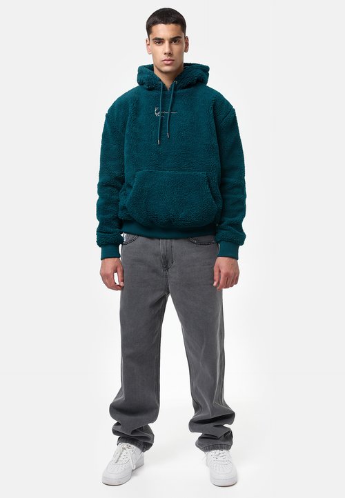 Karl Kani METAL SIGNATURE TEDDY - Kapuzenpullover - off white/weiß ...