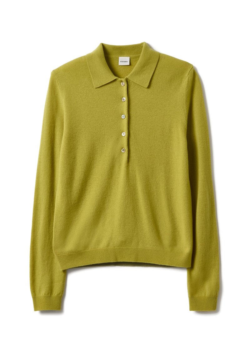Stefanel REGULAR FIT - Strickpullover - light green/grün - Zalando