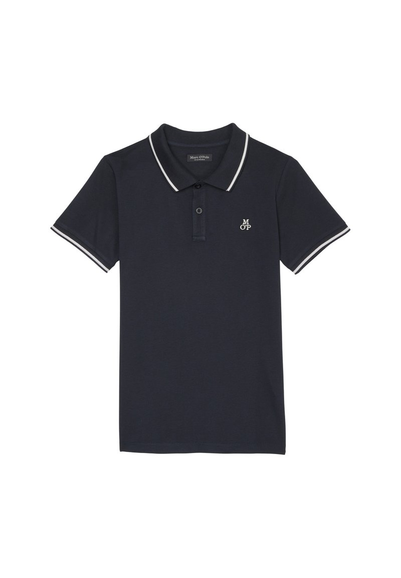 Marc O'Polo Poloshirt - moon stone/blau - Zalando.de