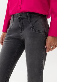 BRAX STYLE MERRIT - Jeans Slim Fit - used dark grey/dunkelgrau - Zalando.ch