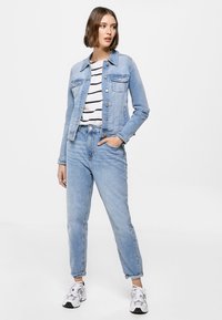 Springfield Denim jacket - light denim/light-blue denim - Zalando