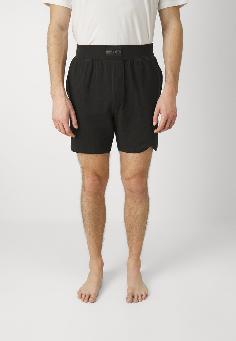Calvin Klein Underwear Sleep Short Pyjama Bottoms Black Zalando De