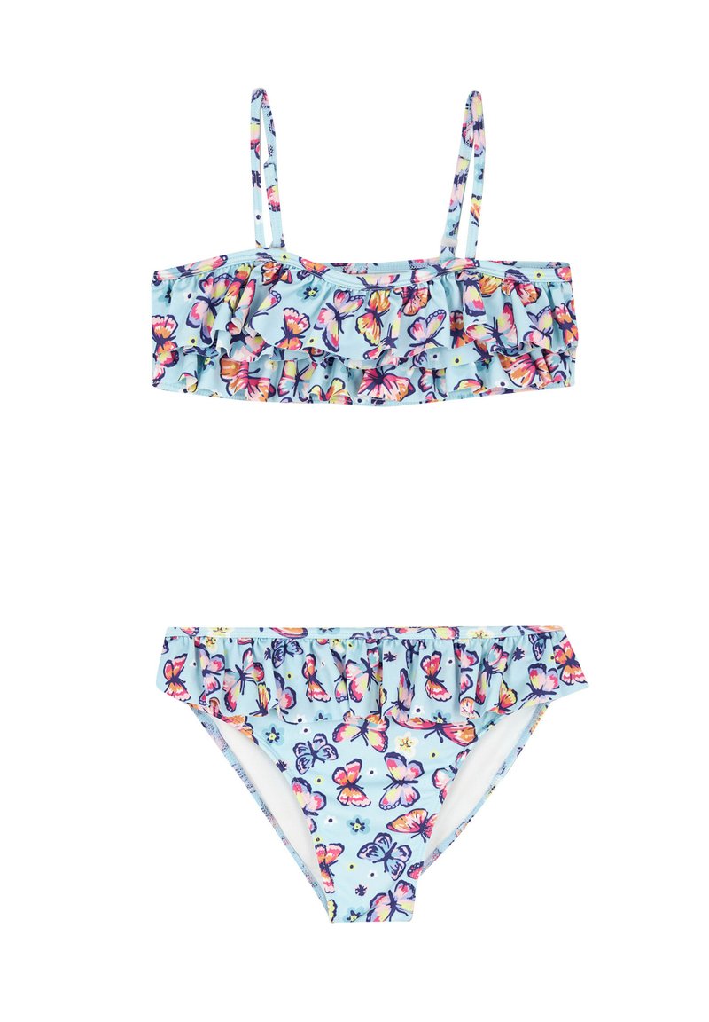 Defacto Set Bikini Turquoise Blau Zalando De