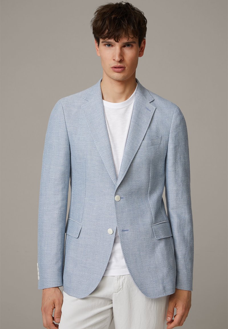 Strellson ACON STRUKTURIERT - Blazer - hellblau strukturiert/lichtblauw ...