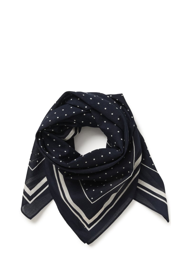 Part Two PHIPW - Foulard - dark navy dot print/mottled dark blue - Zalando