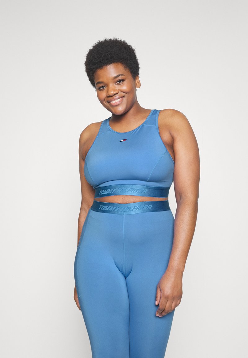 Tommy Hilfiger ESSENTIALS TAPE BRA - Medium support sports bra ...