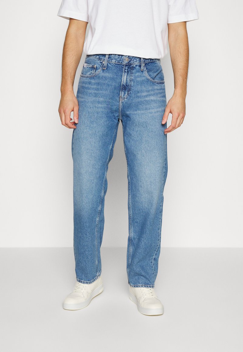 Calvin Klein Jeans Vaqueros rectos - denim medium/blue denim - Zalando.es
