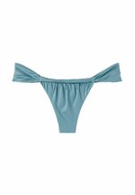 Calzedonia Bikini bottoms - hellblau shiny satin wave blue/royal blue ...