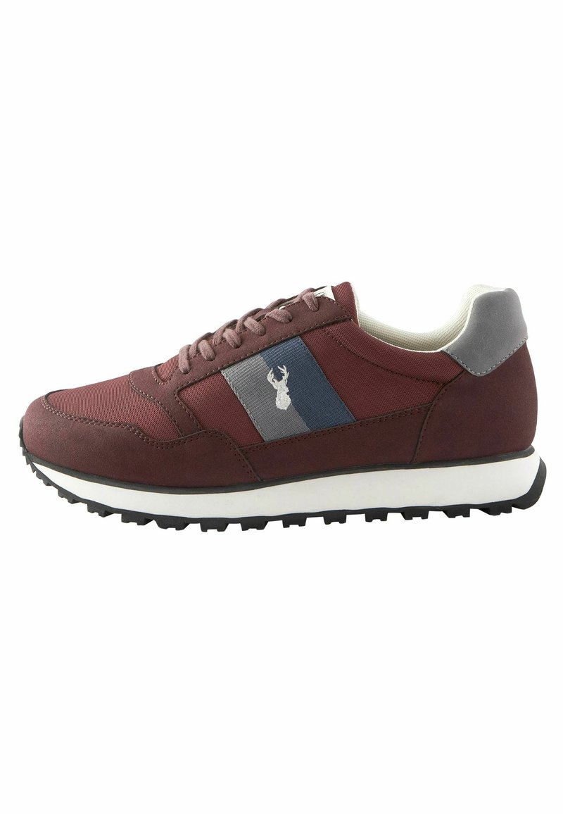 Next RUNNER STYLE TRAINERS - Baskets basses - burgundy red/rouge ...