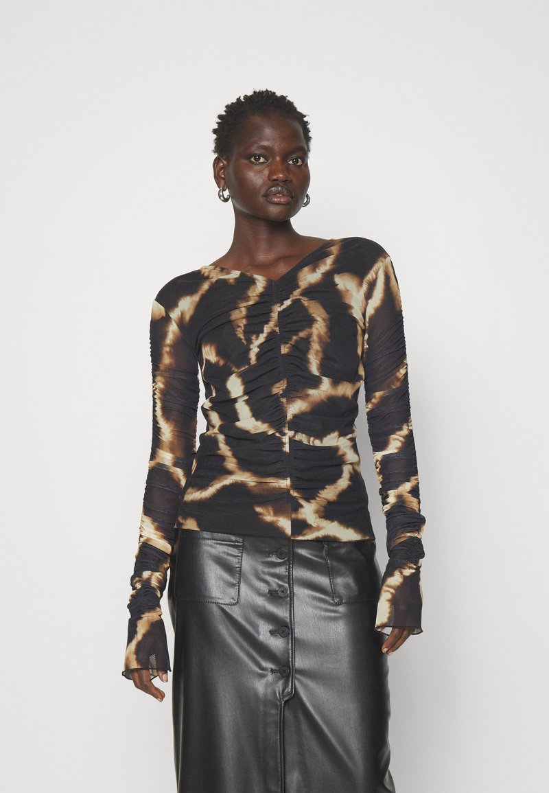 2nd Day ZAINE - Long sleeved top - mystique black/black - Zalando.ie