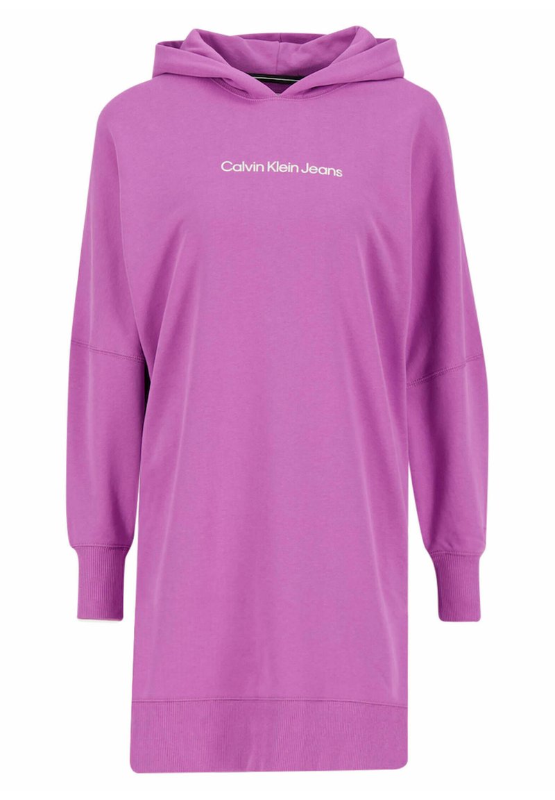 Calvin Klein Jeans SHRUNKEN INSTITUTIONAL - Robe de jour - pink/rose ...