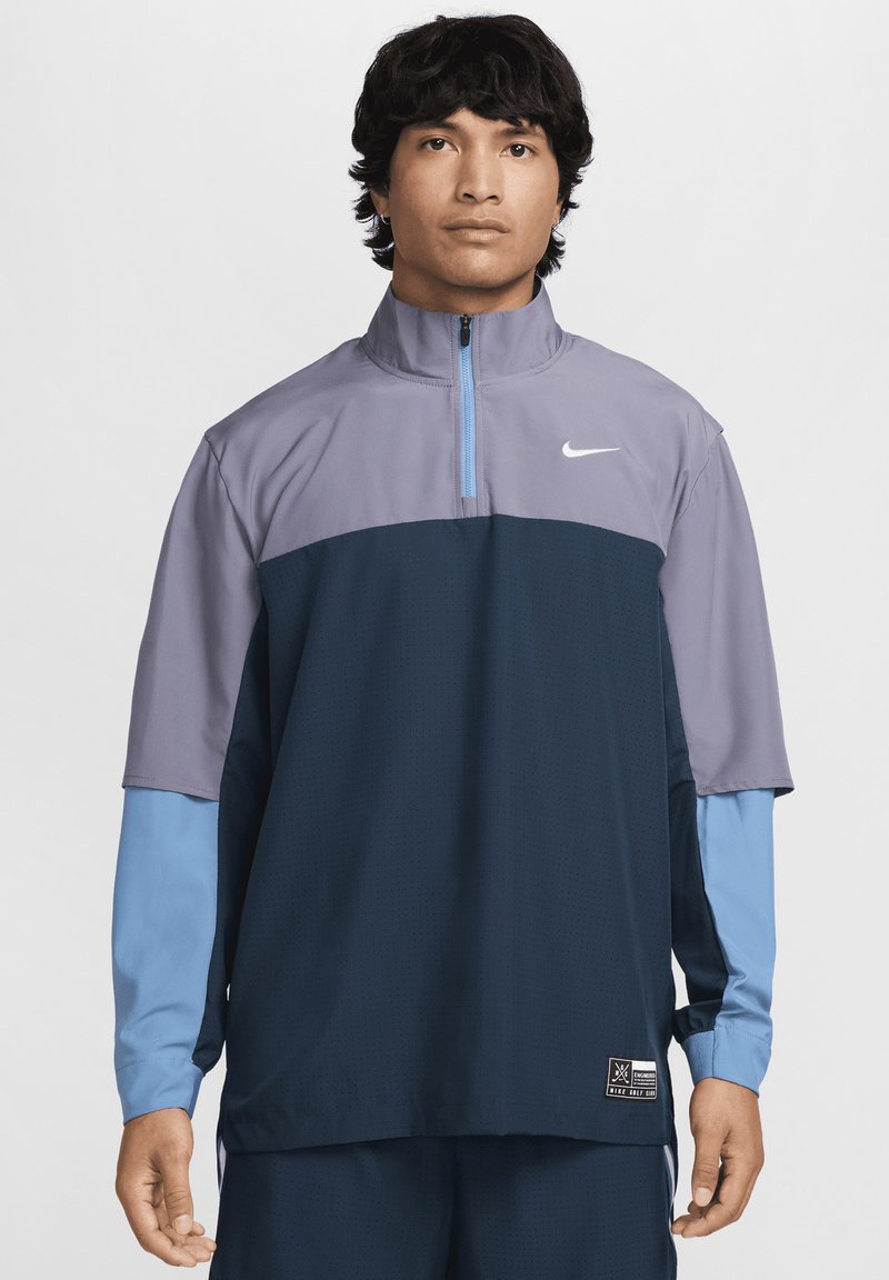 Nike Golf Soft shell jacket - armoury navy light carbon aegean storm ...