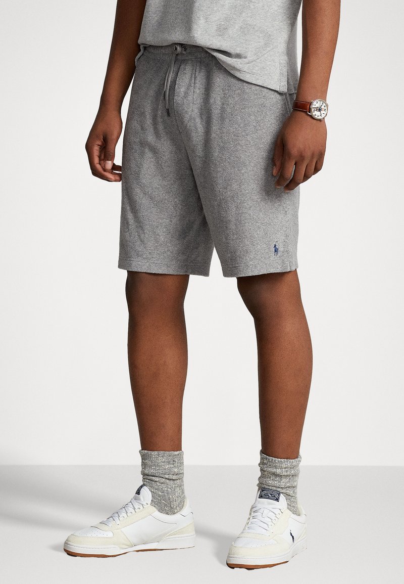 Polo Ralph Lauren TERRY DRAWSTRING SHORT - Short - andover heather/gris ...