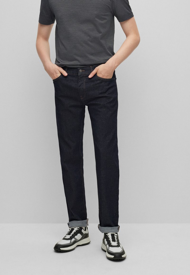 BOSS MAINE - Straight leg jeans - dark blue - Zalando.co.uk