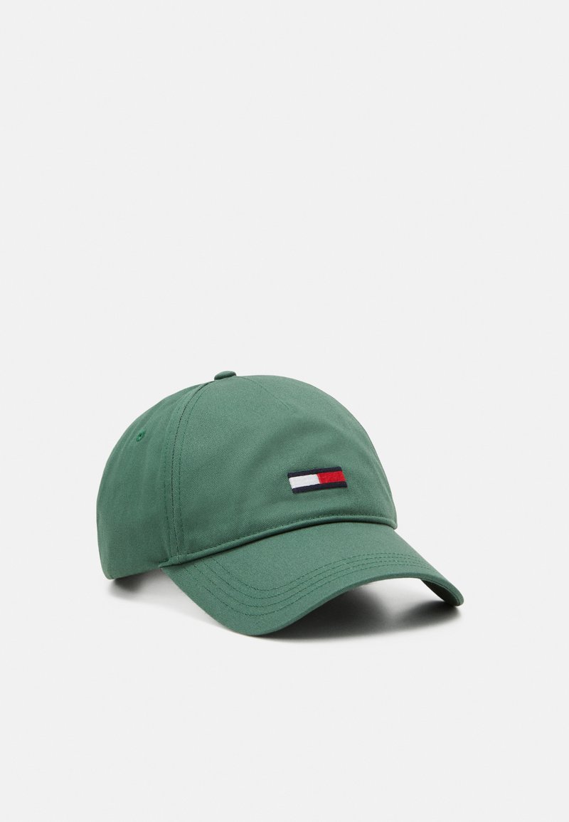 Tommy Jeans FLAG UNISEX - Cap - urban green/dark green - Zalando