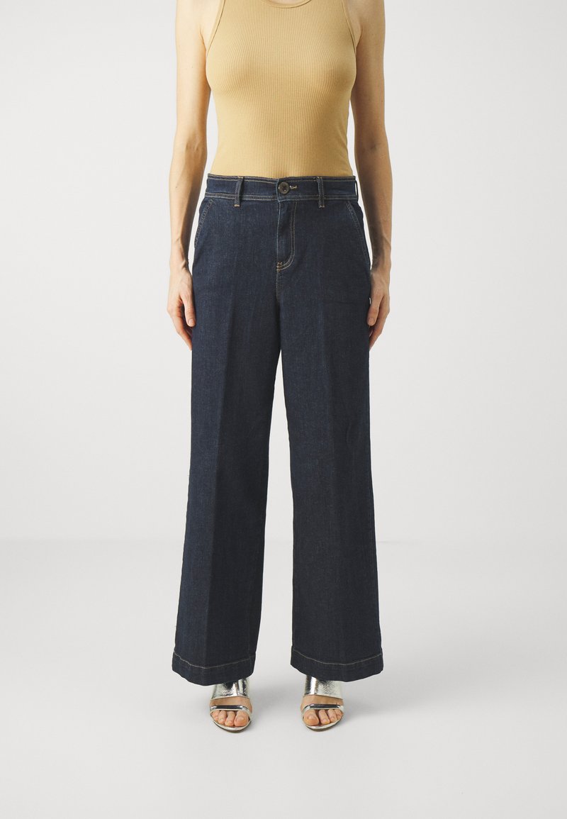 Marella Jeans relaxed fit - dark blue denim/blå - Zalando.se