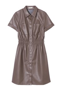 Cache Cache GERADES MIT KNÖPFEN - Vestido camisero - taupe/marrón topo ...