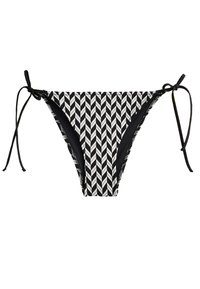 OYSHO MEDIUM-COVERAGE ZIGZAG - Bas de bikini - black/noir - ZALANDO.BE