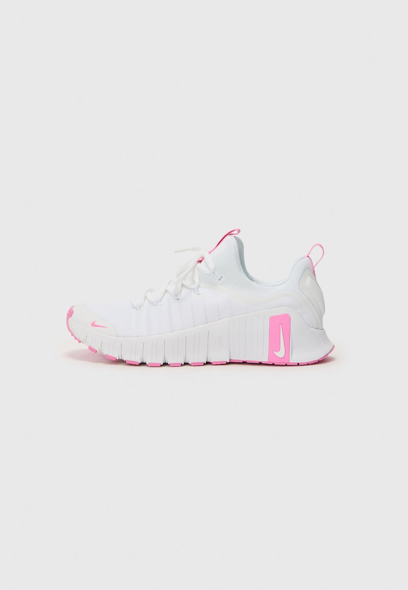 Nike Performance FREE METCON 6 - Training shoe - white/playful pink ...