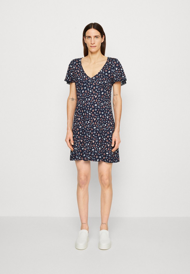 Esprit DRESS - Jersey dress - dark blue/dark blue - Zalando.co.uk