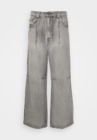 Jaded London LIGHT GREY WASHED RAZOR - Jeans Relaxed Fit - light grey ...