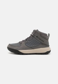 Columbia PORTLANDER - Hiking shoes - city grey/black/grey - Zalando.co.uk