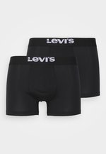 Levi's® MEN SOLID BASIC TRUNK 2 PACK - Onderbroeken - black/zwart - Zalando.be