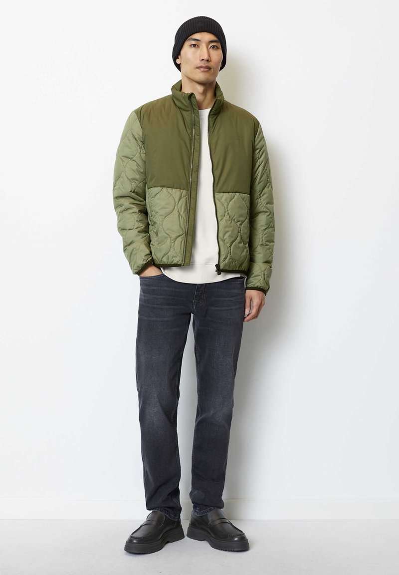 Marc O'Polo SDND HYBRID ONION QUILT STAND-UP COLLAR ZIP POCKETS ...