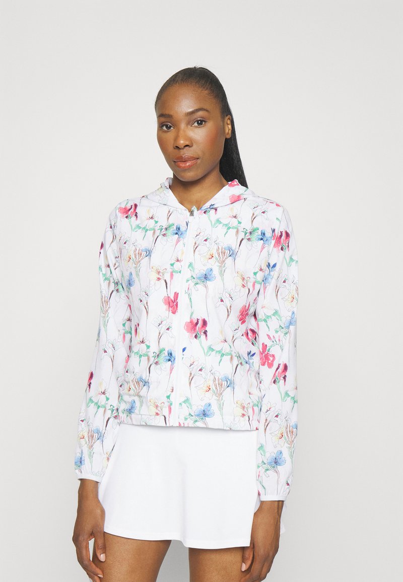 ONLY Play ONPTALIA HOOD - Giacca sportiva - white/bianco - Zalando.it