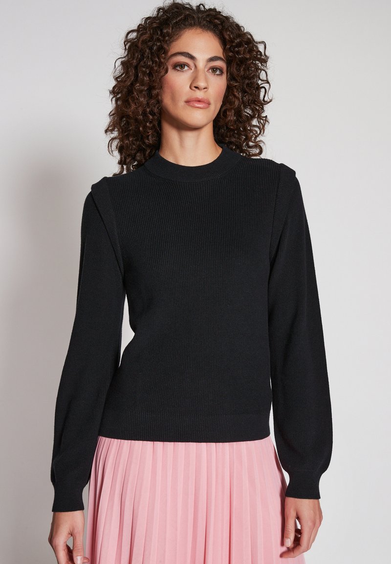 Re.draft WITH SHOULDER DETAIL - Pullover - black/noir - ZALANDO.FR