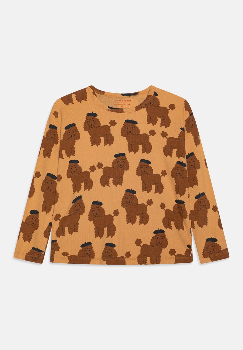 TINYCOTTONS POODLE TEE UNISEX - Topper langermet - almond/offwhite - Zalando.no