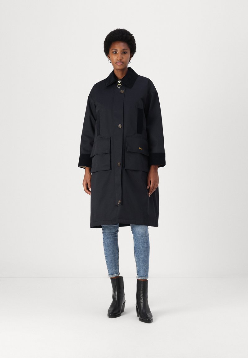 Barbour BARBOUR SCARLETT SHOWERPROOF JACKET - Wintermantel - dark navy ...