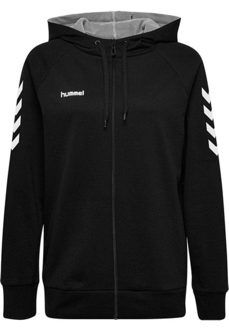 Hummel Zip-up sweatshirt - black - Zalando.ie