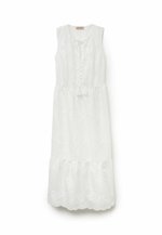 Falconeri FLOUNCES - Vardagsklänning - weiß white/vit - Zalando.se