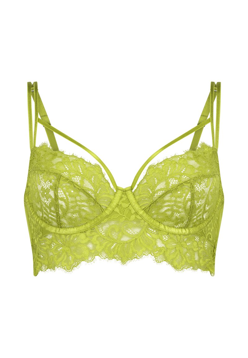 Hunkemöller ISABELLA UD LL - Beugel BH - green/groen - Zalando.nl