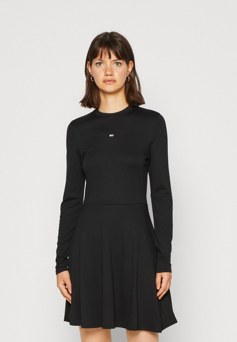 Tommy Jeans Robe en jersey - black/noir - ZALANDO.BE