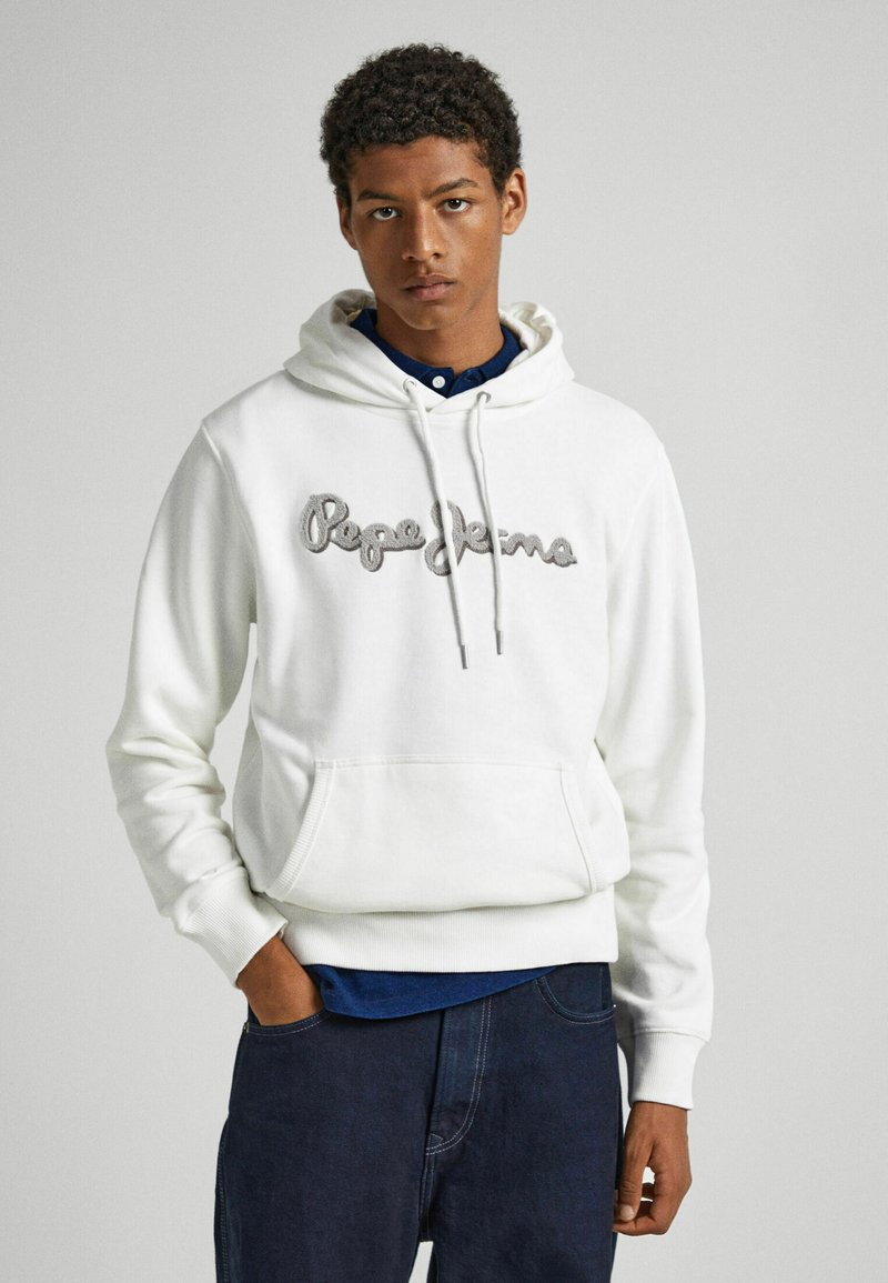 Pepe Jeans RYAN - Sweat à capuche - off white/écru - ZALANDO.FR