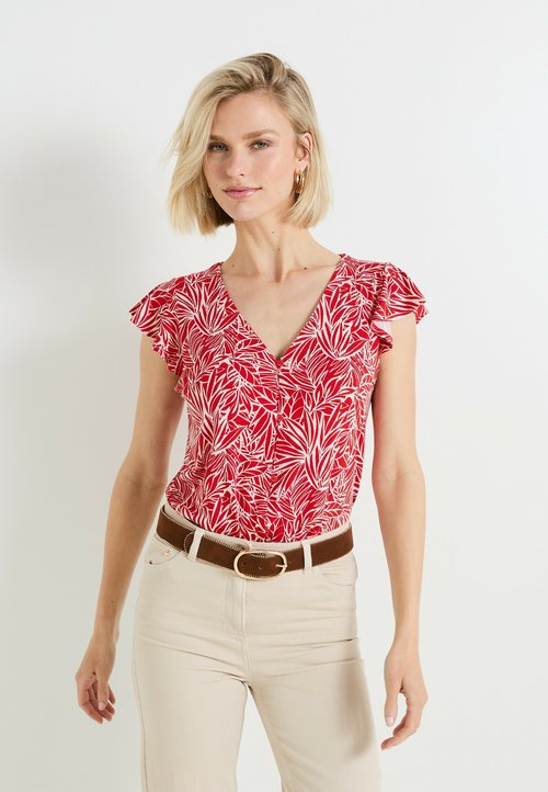 Chemises et blouses rouge | ZALANDO