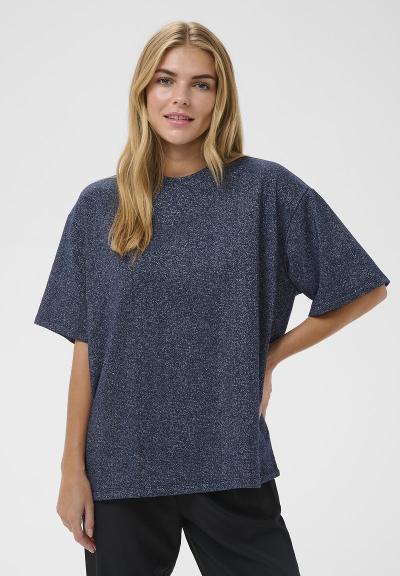 Saint Tropez - T-shirt basic/granatowy - Zalando.pl