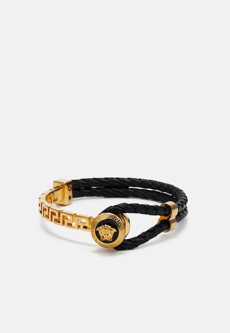 Versace UNISEX - Armband - black/gold-coloured/guldfärgat - Zalando.se