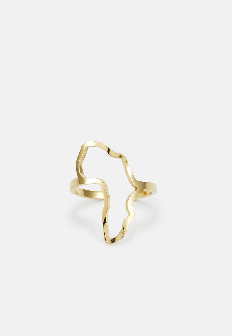 Omolola AFRICA OUTLINE MAP - Ring - gold-coloured/goldfarben - Zalando.de
