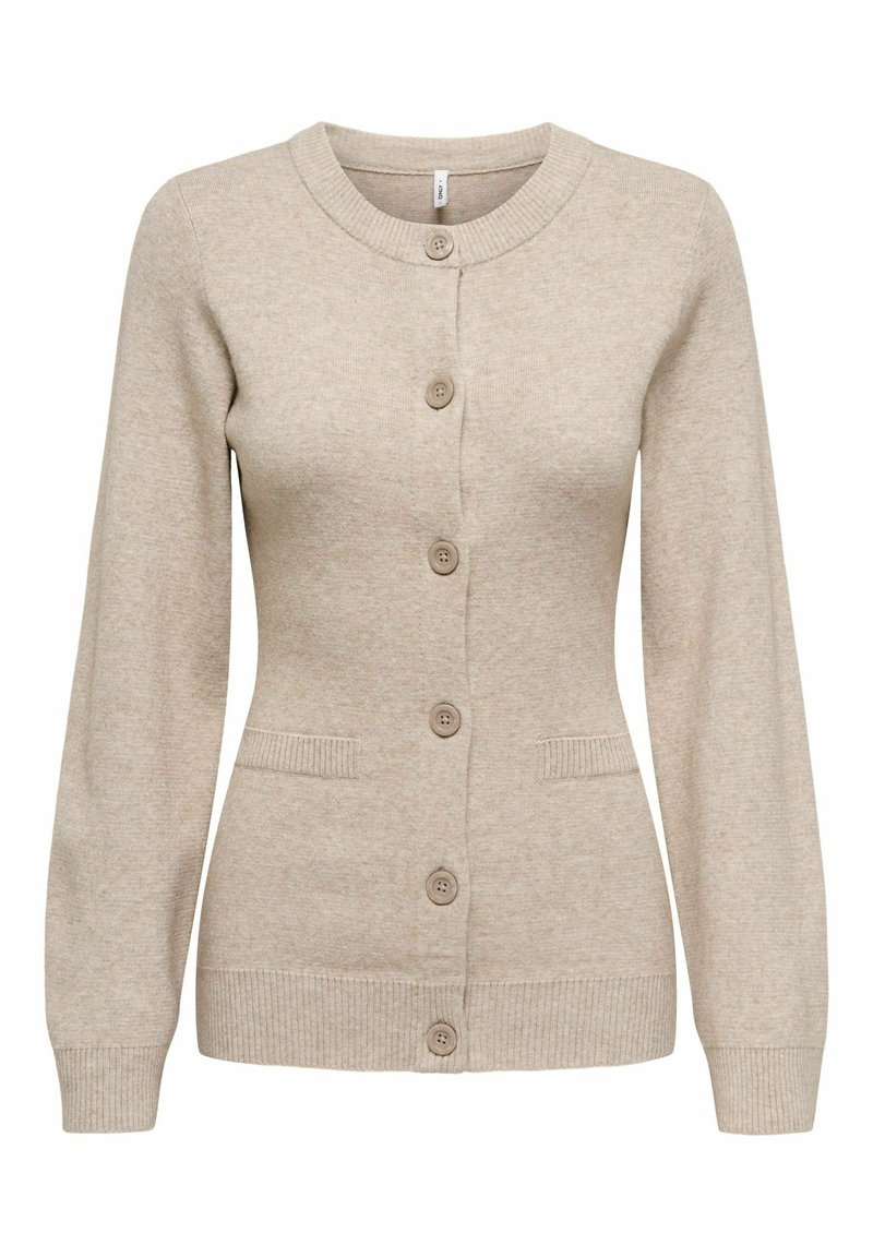 ONLY ONLKATIA - Cardigan - mocha meringue/light brown - Zalando.co.uk