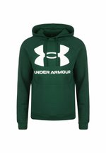 Under Armour RIVAL - Hættetrøje - intensity/mørkegrøn - Zalando.dk