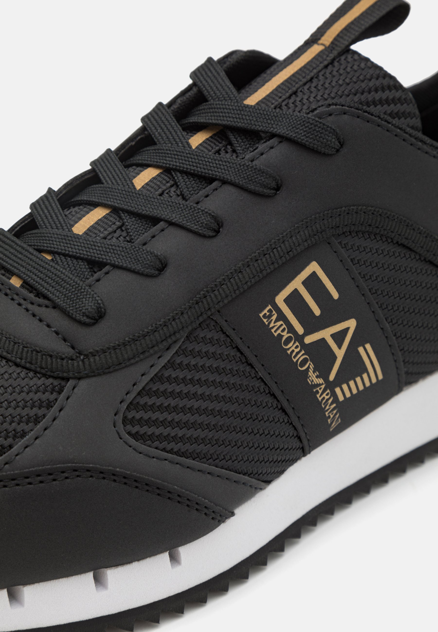 EA7 Emporio Armani UNISEX Baskets basses black gold white noir ZALANDO.FR