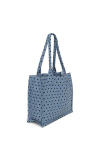 Saint Tropez PEGINA - Tote bag - black mini reversed hearts/blue - Zalando
