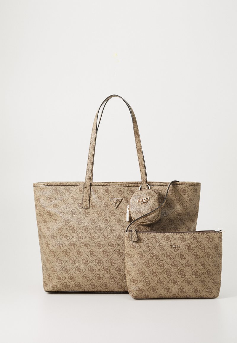 Guess POWER PLAY LARGE TECH - Shopping Bag - latte/beige - Zalando.at
