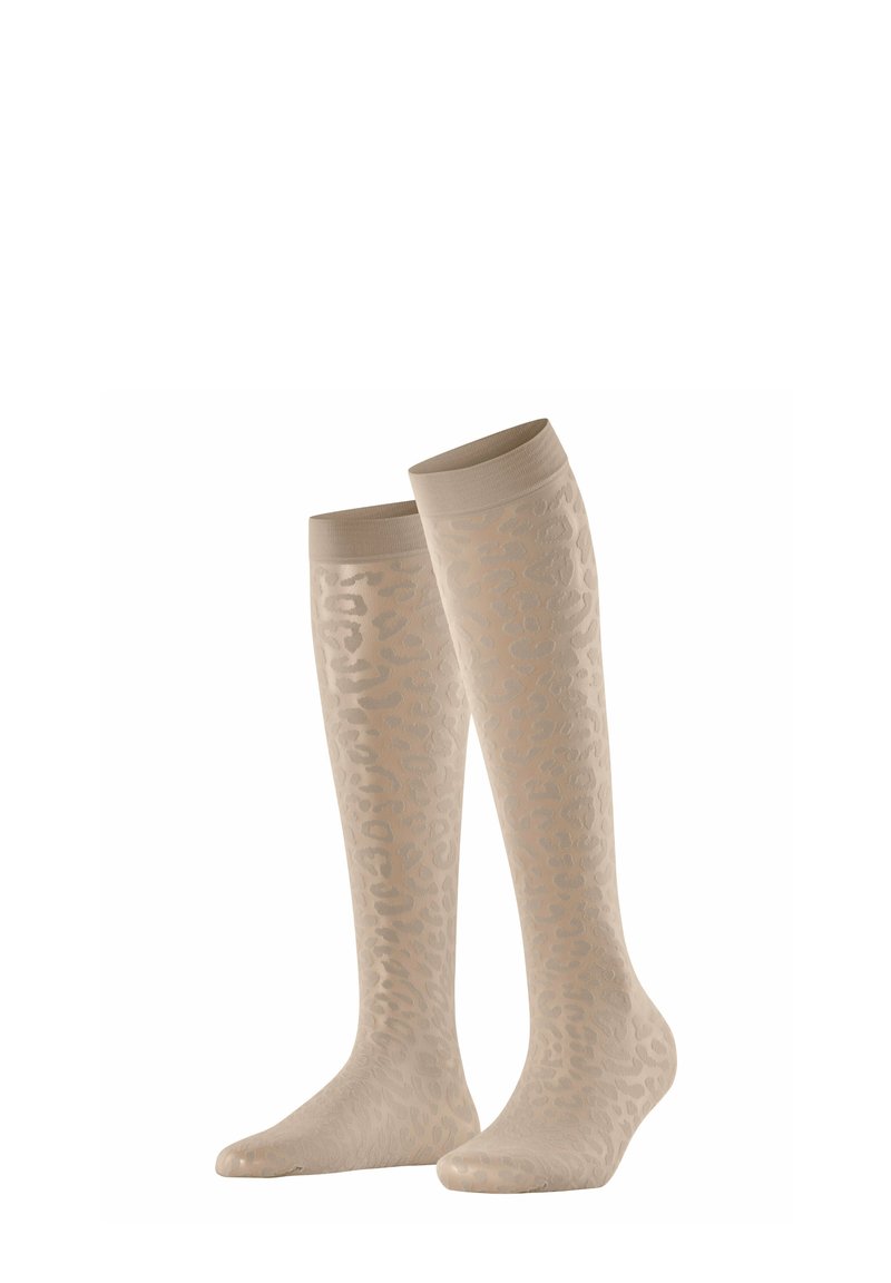 FALKE WILD BREED 20 - Knee high socks - sesame/beige - Zalando
